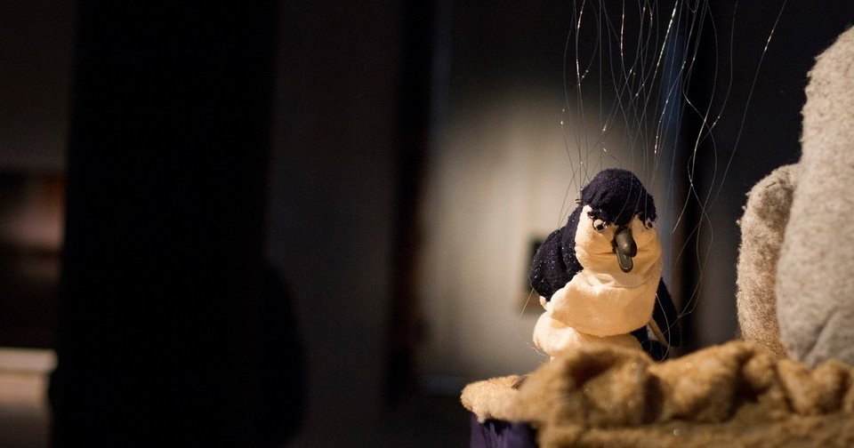 String Bean Puppets: The Penguin and The Sea Monster